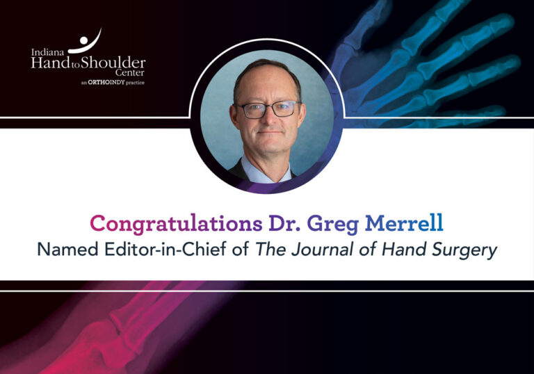 Dr. Greg Merrell Named Journal of Hand Surgery EOC | IHTSC